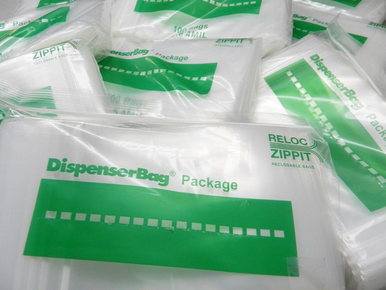 2000 Zip Squeeze Lock Bag 4x6 Clear Poly 4 MIL | Etsy