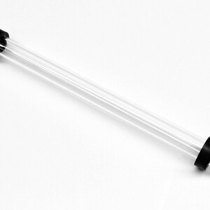 11 Steamer Sight Glass Tube Replacement Boiler Water Level Gauge With 2 ...