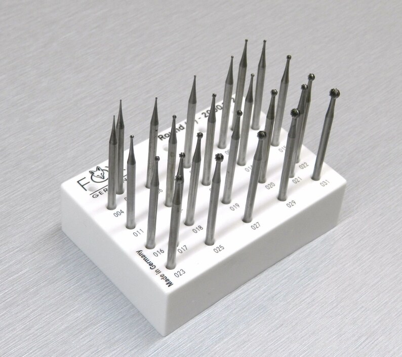 Round Burs Jewelry Making Ball Shape Bur Fig1 Set 24 Pcs - Etsy