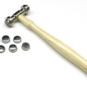Texturing Hammer With 9 Faces Interchangeable Heads Design Texture ...