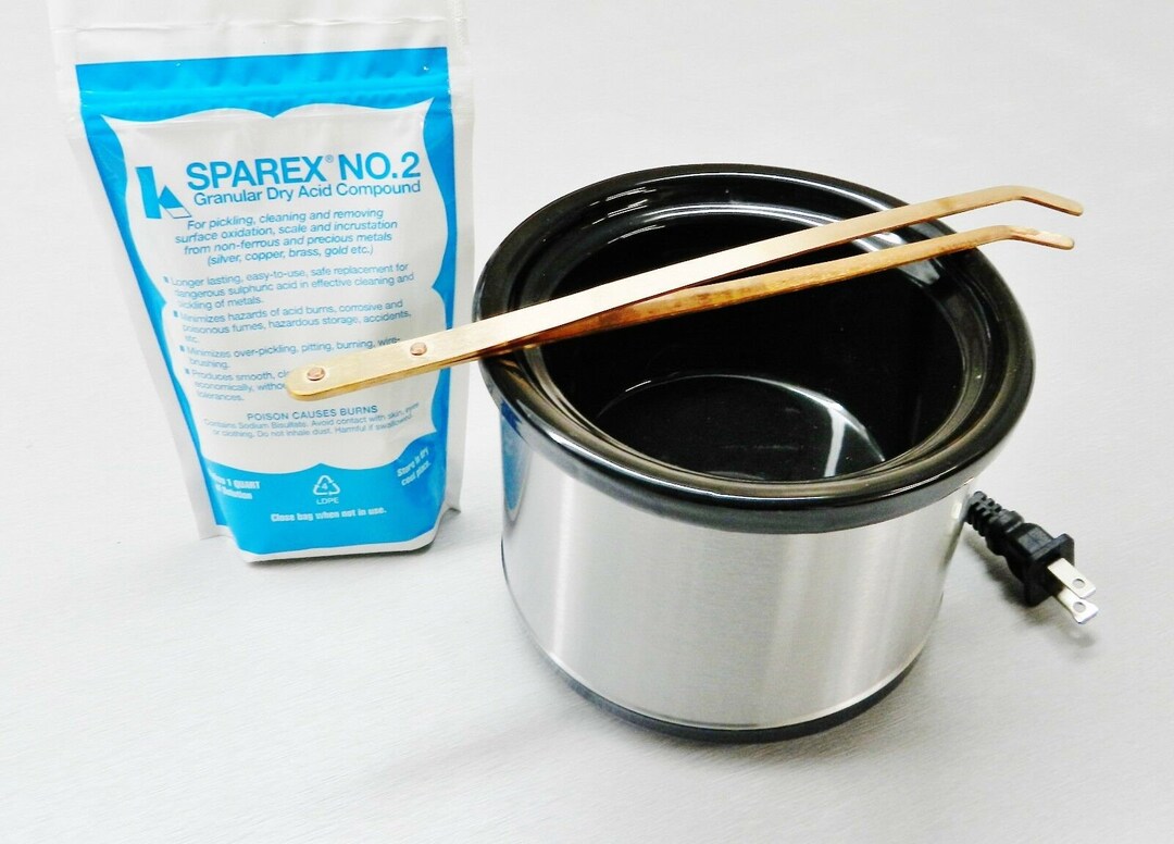 Jewelry Pickling Pickle Pot Sparex Copper Tong Remove Soldering ...
