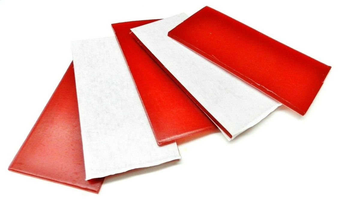 Red Utility Wax Sheet Soft Wax 3x6 X 3/16 Thick - Etsy