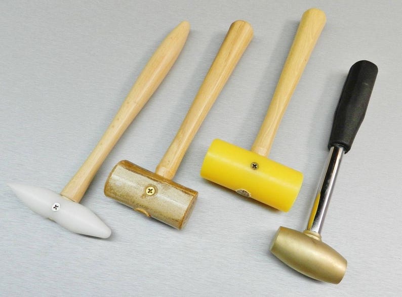 Hammers & Mallets Non Marring Forming Metals Set 4 Nylon - Etsy