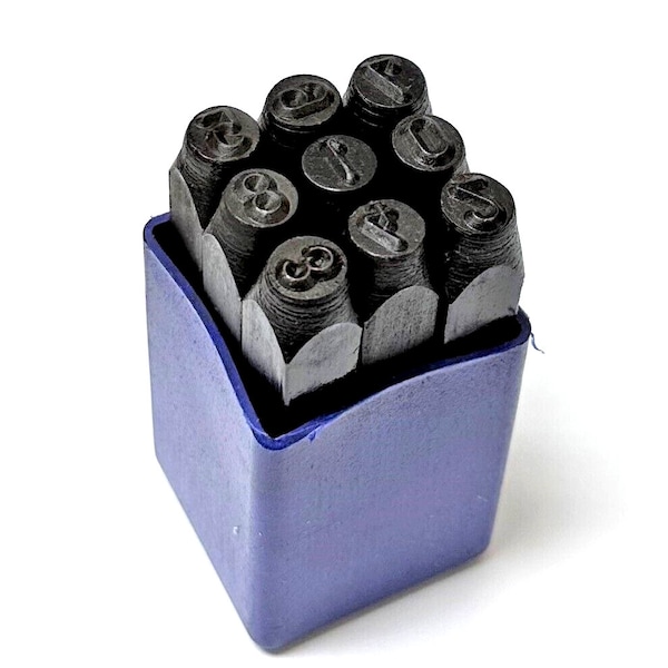 Metal Number Stamps - Etsy