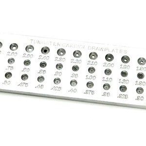 Tungsten Carbide Draw Plate Round 2.80mm 0.26mm Drawplate 39 - Etsy