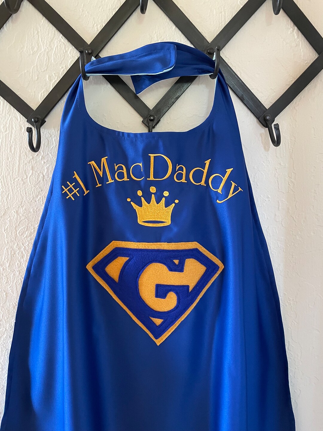 Adult - All Matte Satin Cape With Embroidered Lettering and Personalize ...