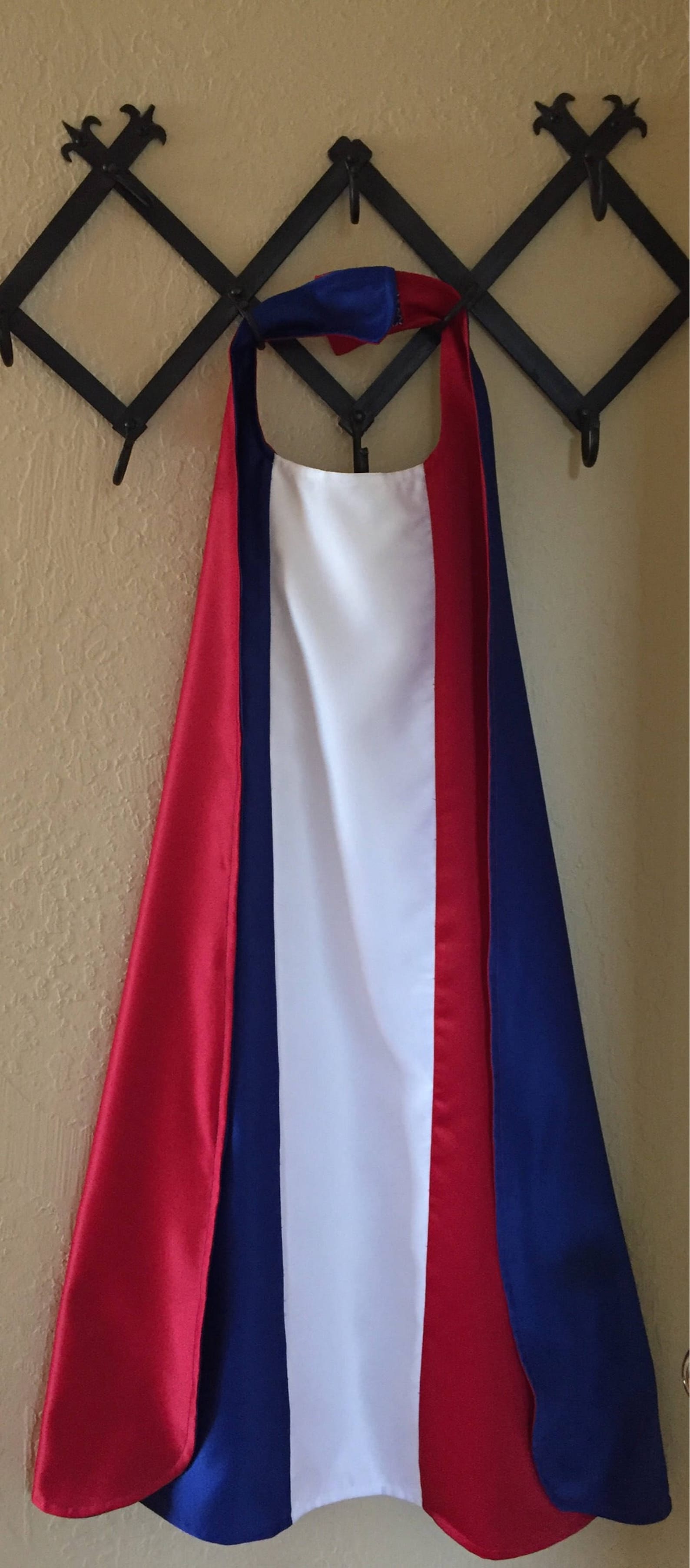 Adult Mid-length (37") Flag Cape - French Flag Showen - Etsy