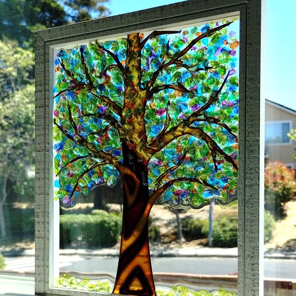 Tree Resin Stained Glass - Etsy