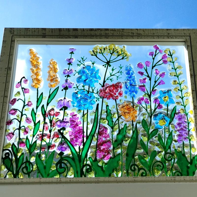 Glass Window Art - Etsy