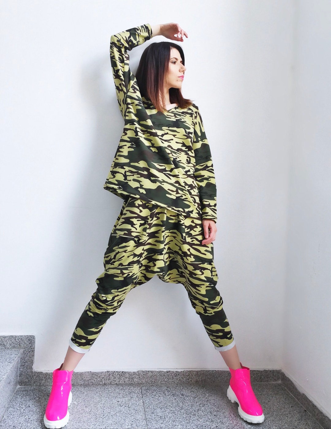 NEW Extravagant Camouflage Tracksuit / Camouflage Tracksuit / Sport Set ...