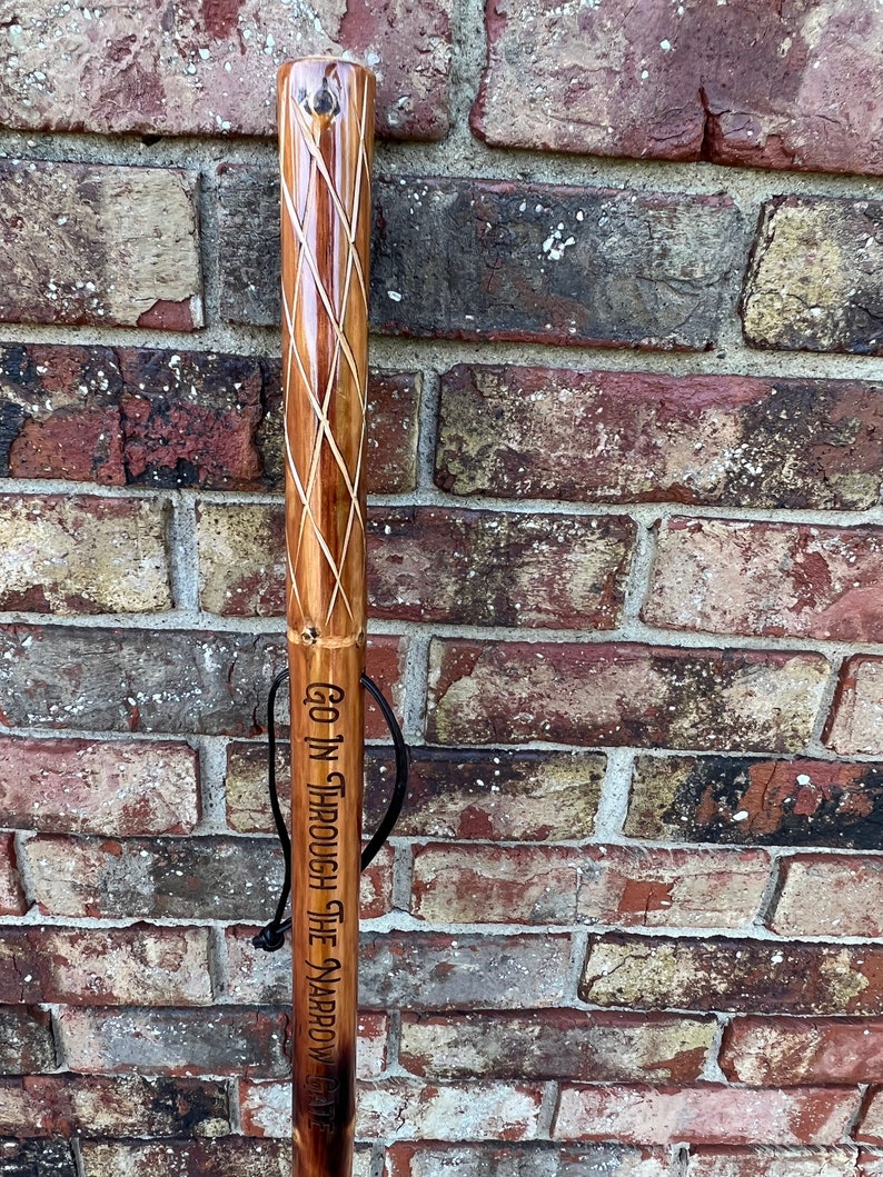 Carved Walking Stick Hiking Stick Personalized Walking - Etsy