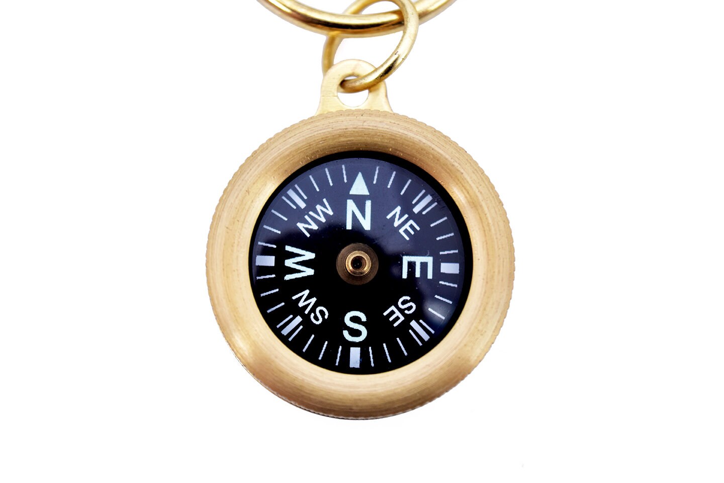 Personalized Compass Monogram Compass Keychain Monogram | Etsy