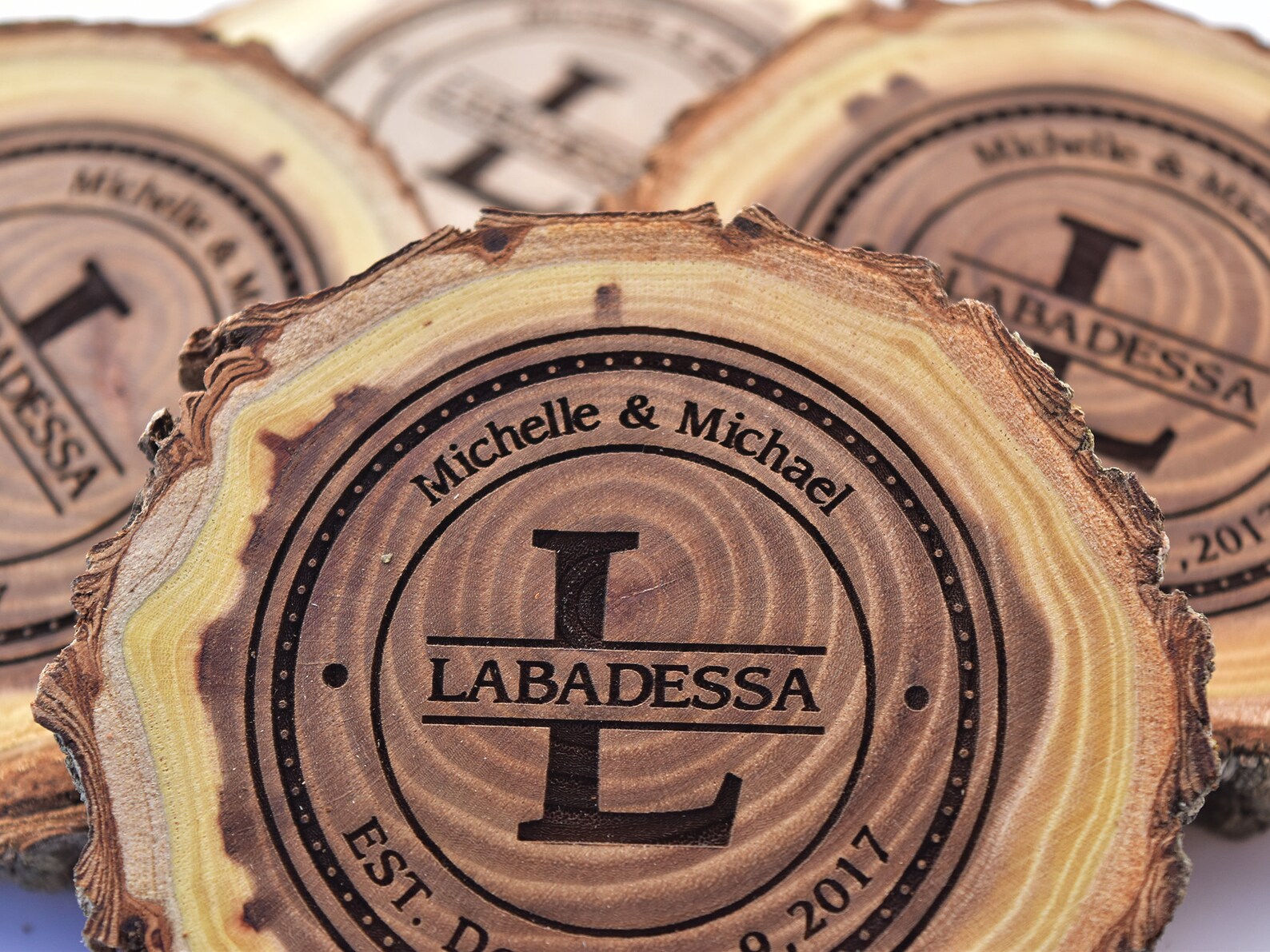 Fall Table Decor Wood Coasters Rustic Fall Decor Engraved - Etsy