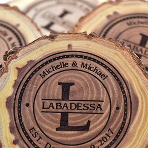 Fall Table Decor, Wood Coasters - Rustic Fall Decor, Engraved Rustic ...