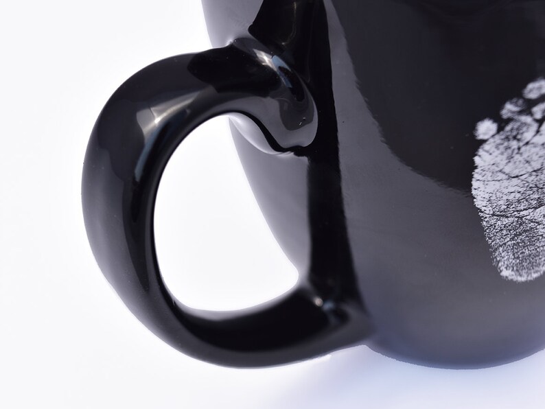 Personalized Foot Print Mug Foot Print Coffee Mug Actual - Etsy