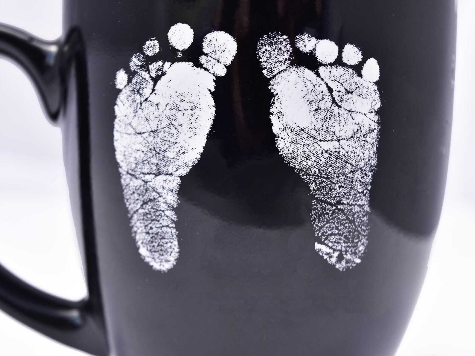 Personalized Foot Print Mug Foot Print Coffee Mug Actual - Etsy