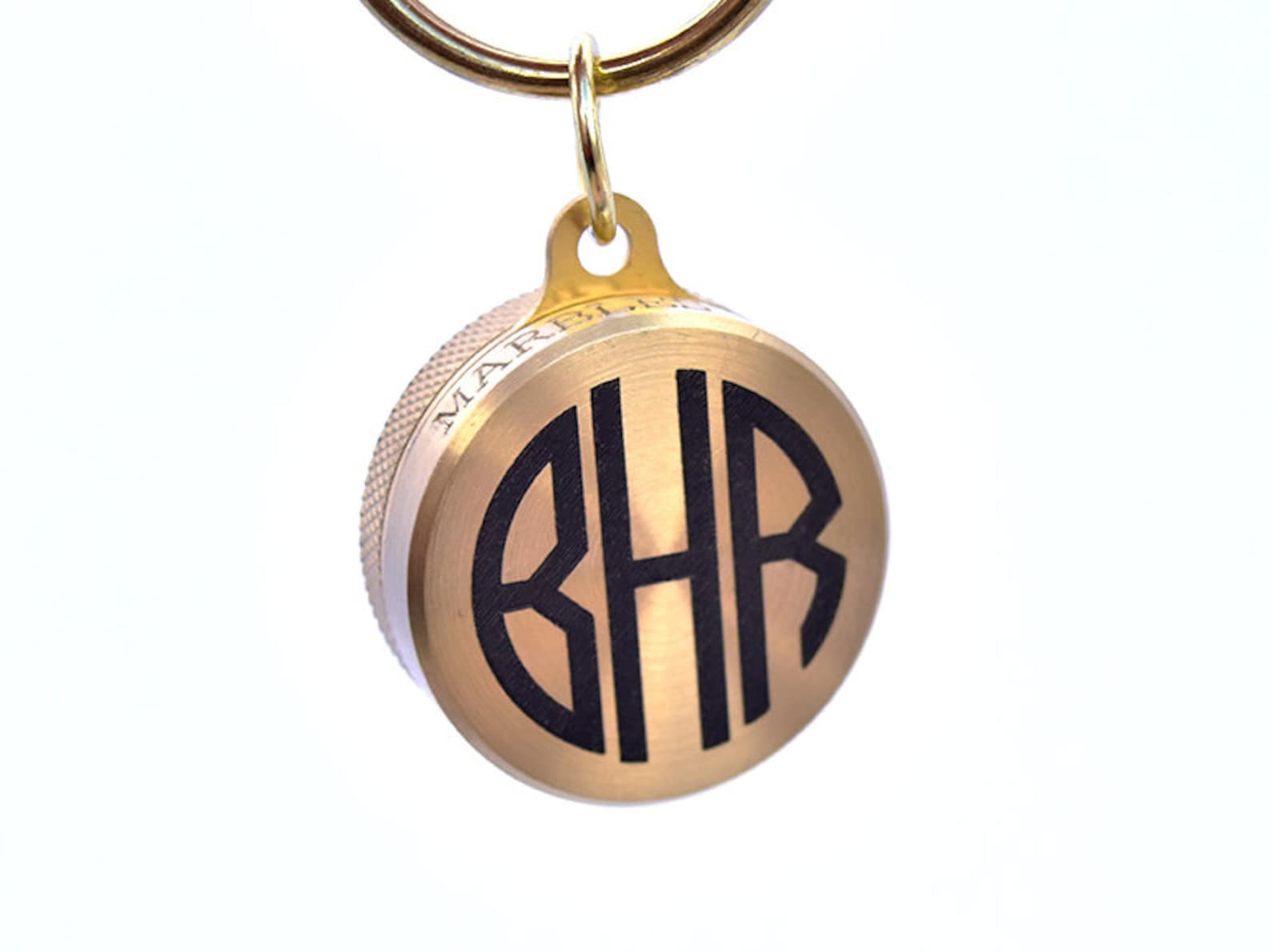 Personalized Compass Monogram Compass Keychain Monogram | Etsy