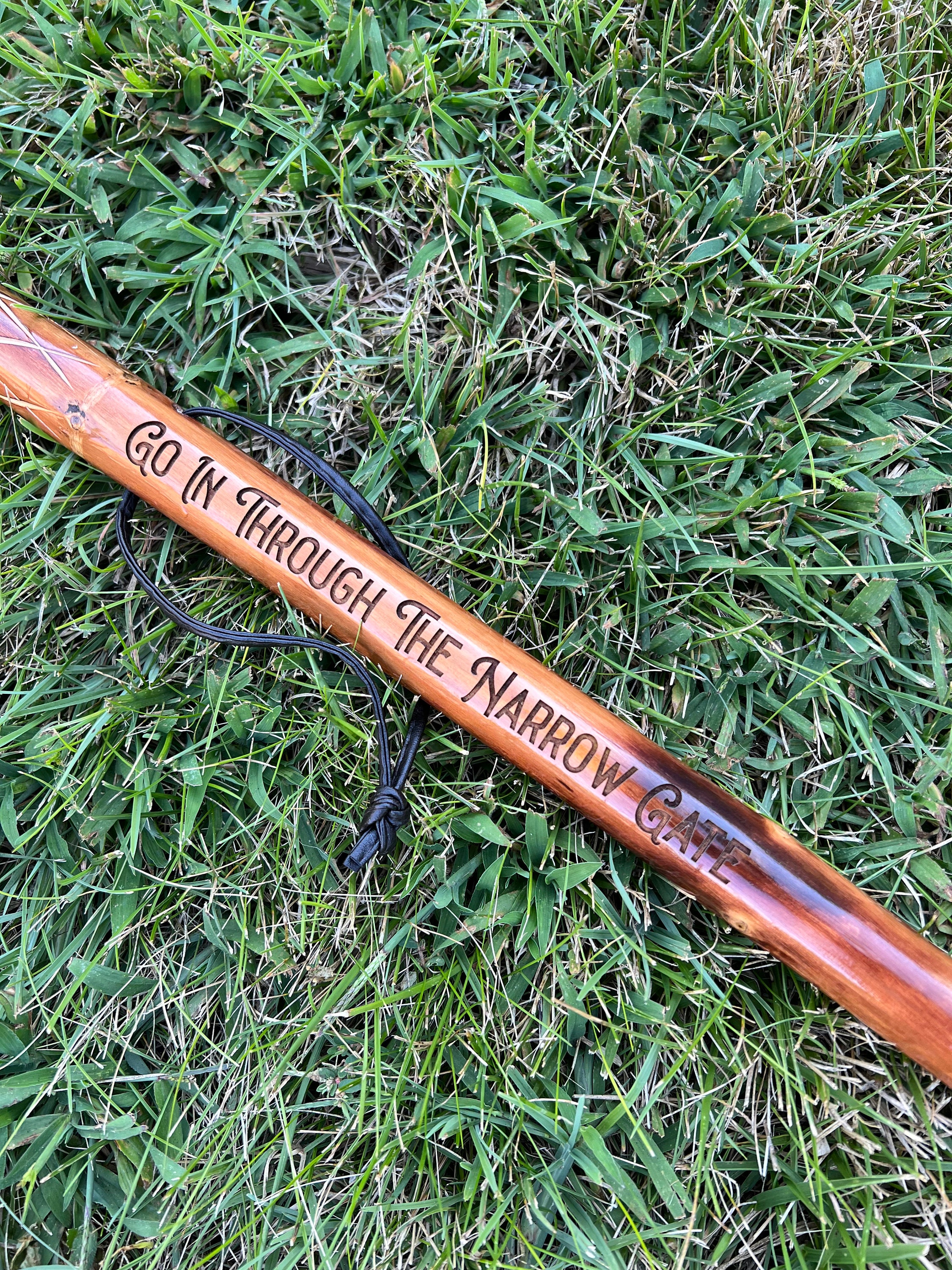 Carved Walking Stick, Hiking Stick, Personalized Walking Stick, Wood ...