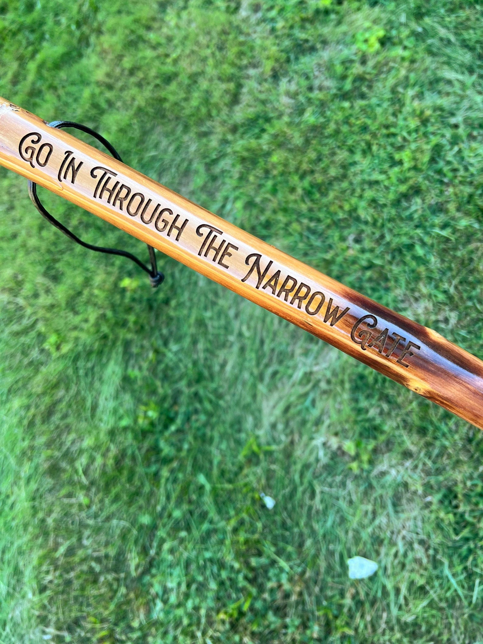 Carved Walking Stick, Hiking Stick, Personalized Walking Stick, Wood ...