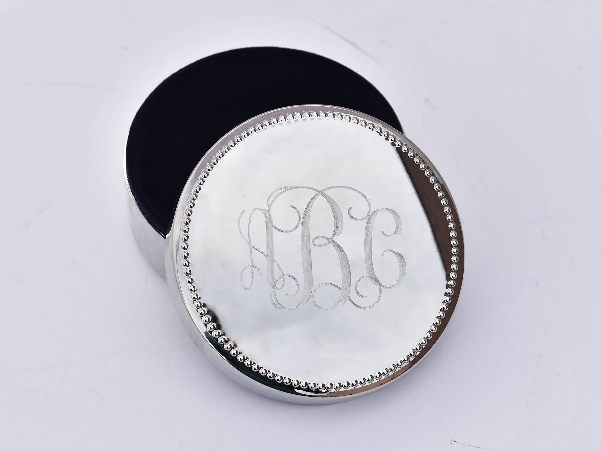 Personalized Jewelry Box Circle Jewelry Box Gifts for Her - Etsy