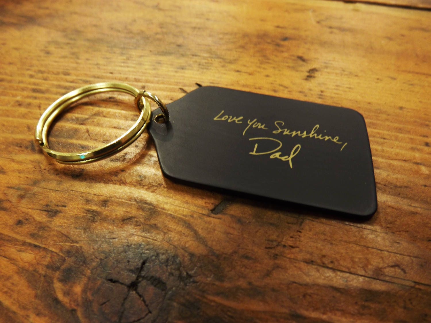 Handwritten Key Chain Personalized Writing Handwritten Key | Etsy