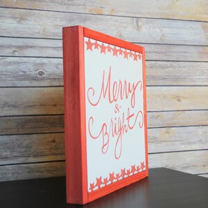 Merry and Bright Sign Farmhouse - Merry and Bright Sign Wood - Merry ...