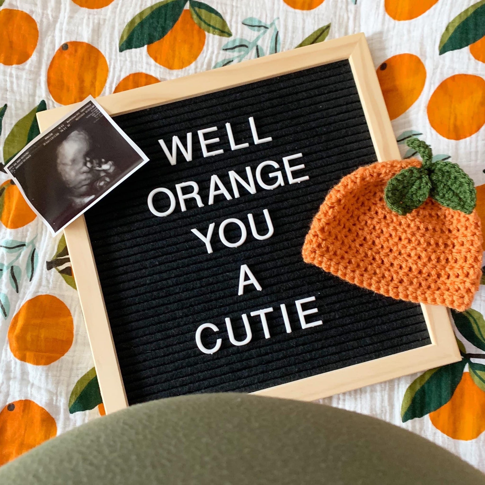 Crochet Baby Fruit Hats Orange Tangerine Cutie Newborn Hat - Etsy