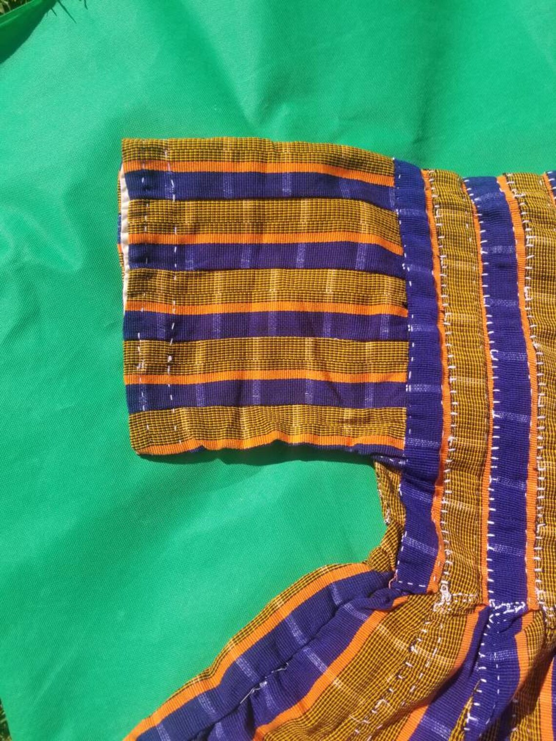 Hand Woven Smock Top: Northern Ghana Cotton Batakari - Etsy
