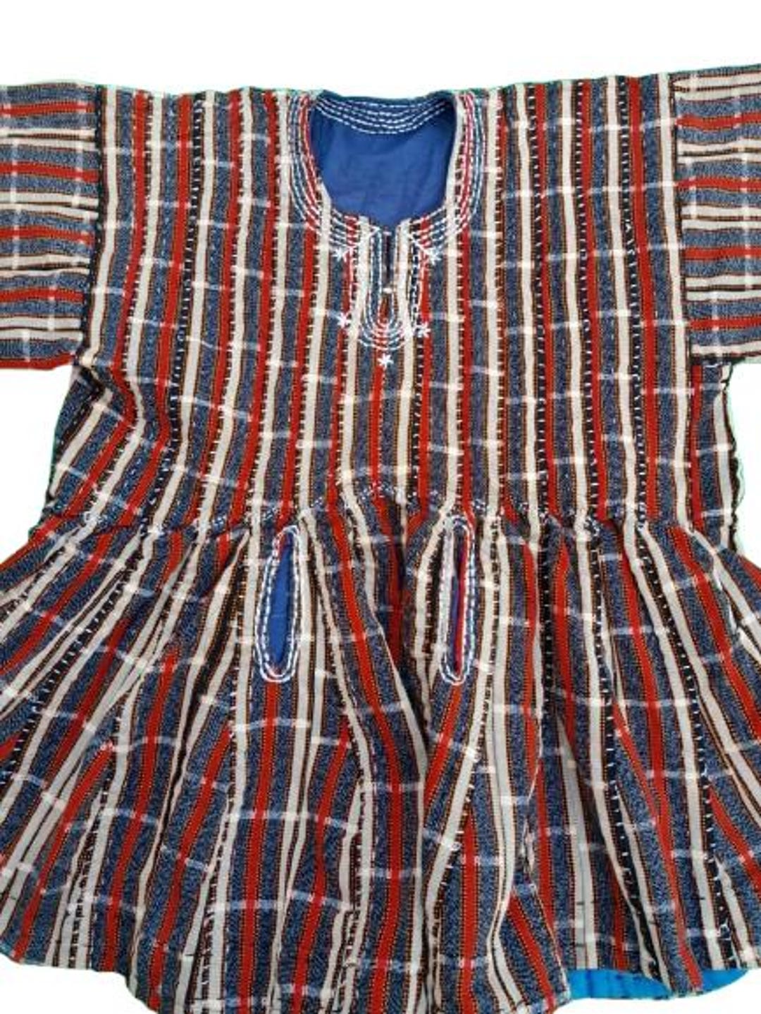 Handwoven Fugu Smock Top: Northern Ghana Batakari Shirt - Etsy