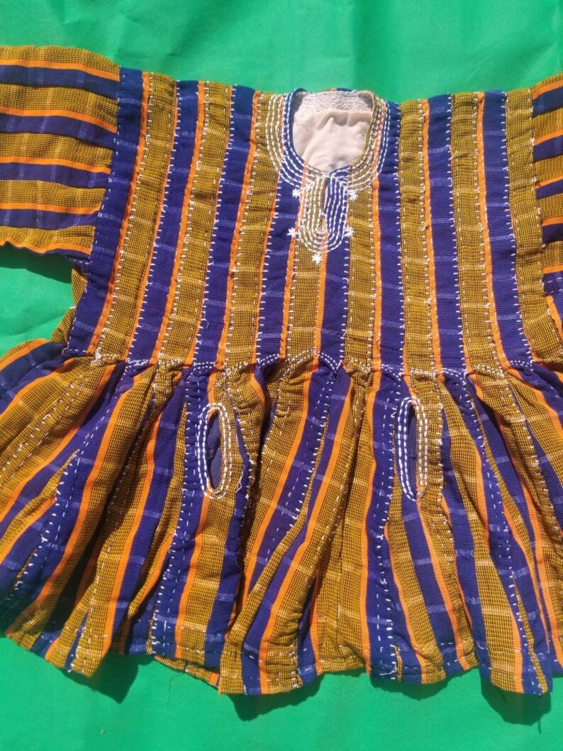 Hand Woven Smock Top: Northern Ghana Cotton Batakari - Etsy