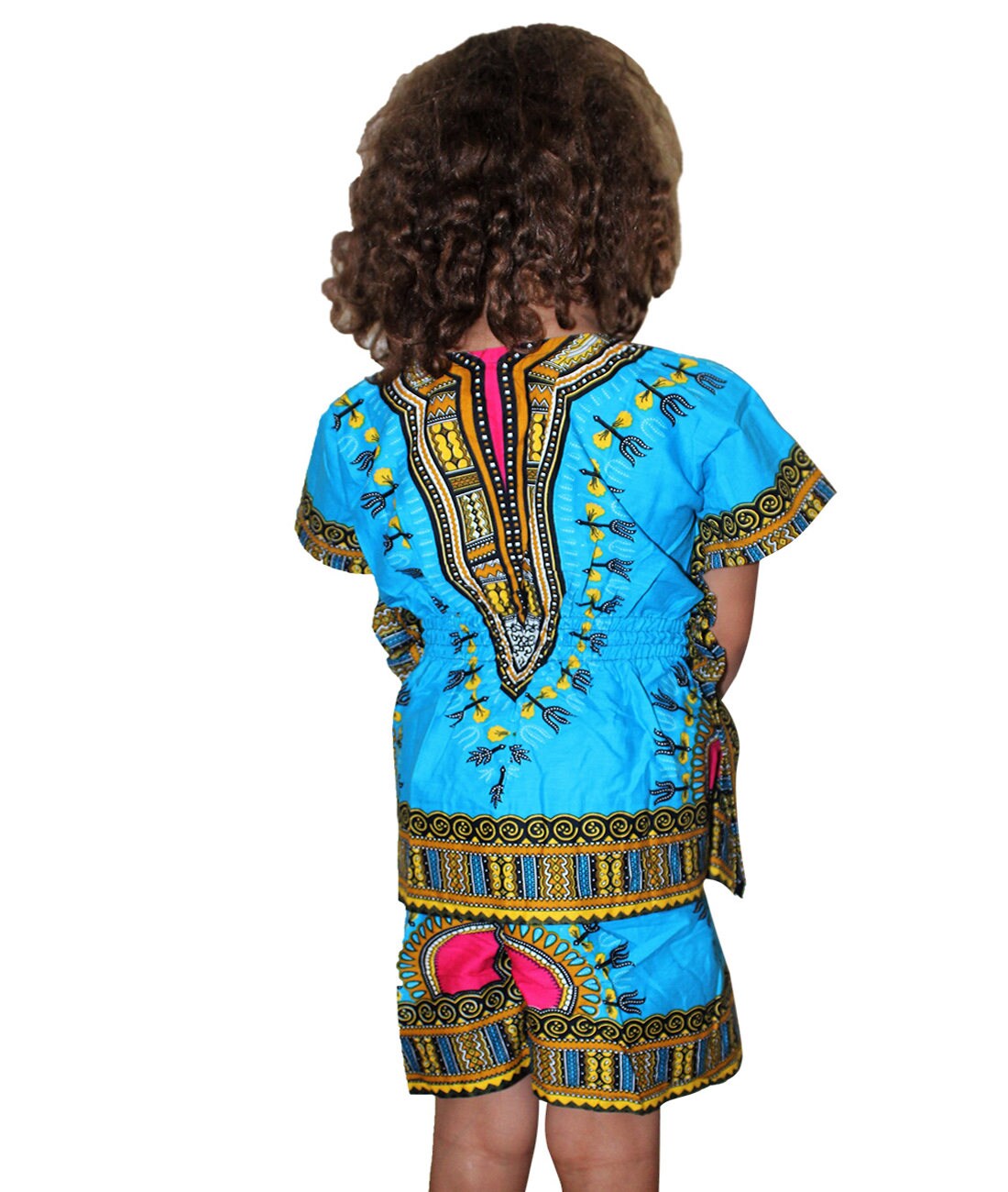 Kids Unisex Dashiki Africa Tribal Print Festival Kaftans Causal Set ...