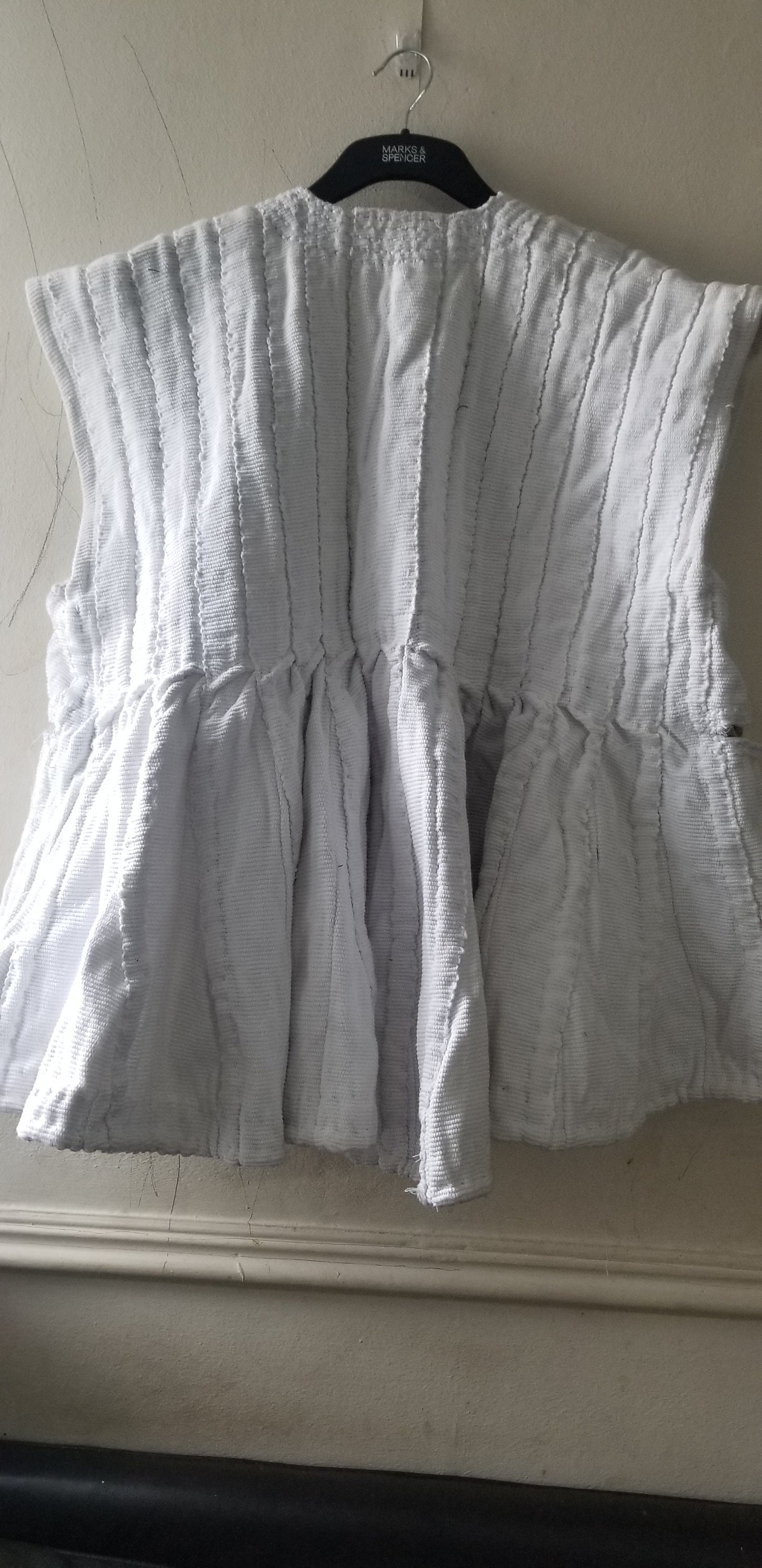Quality White Short Sleeves Northern Ghana Men Hand Woven Traditional ...
