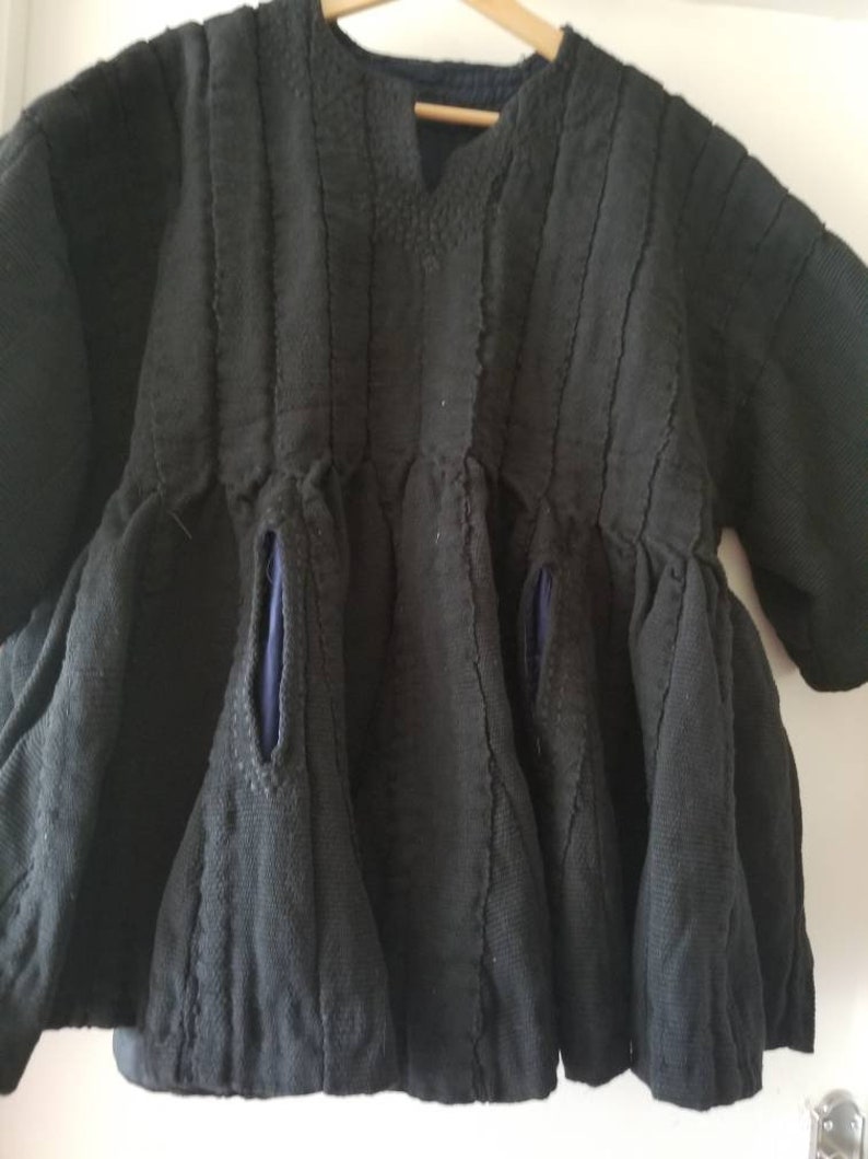 Qaulity Short Sleeve Northern Ghana Black Men Hand Woven Traditional ...
