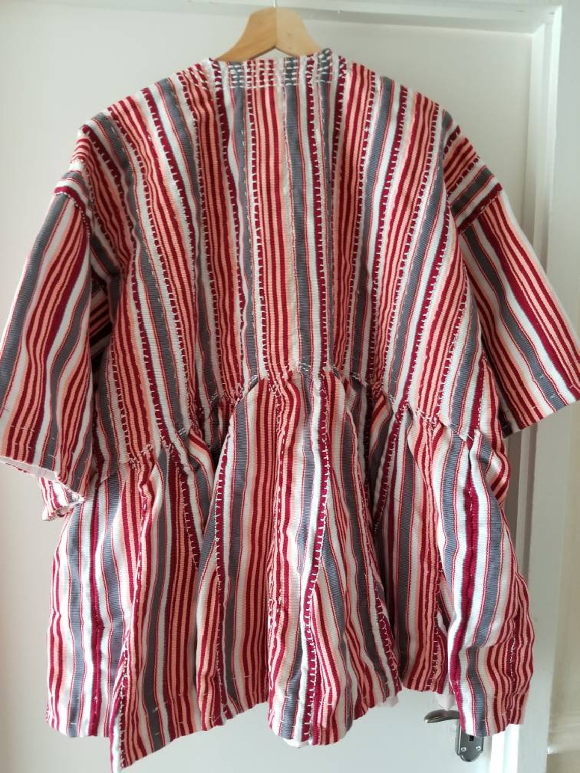 Hand Woven Fugu Smock Top: Northern Ghana Batakari Shirt - Etsy