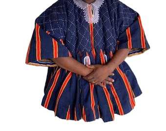 Northern Ghana Men Hand Woven Traditional Smock Fugu - Etsy UK