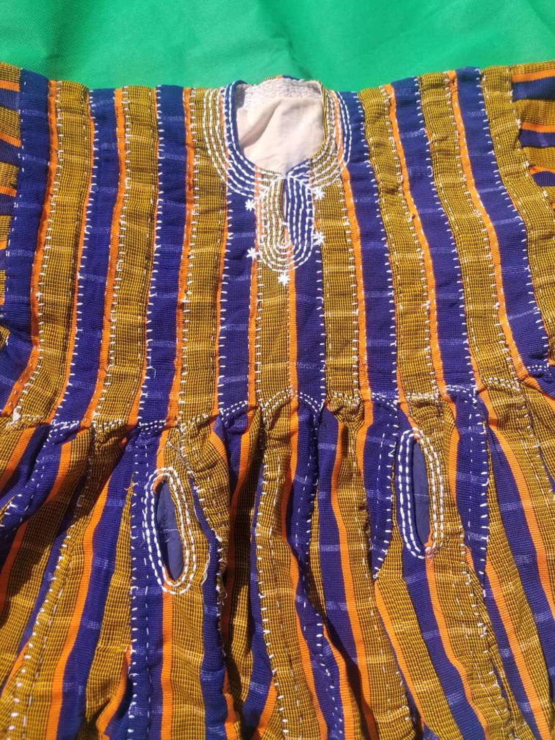 Hand Woven Smock Top: Northern Ghana Cotton Batakari - Etsy
