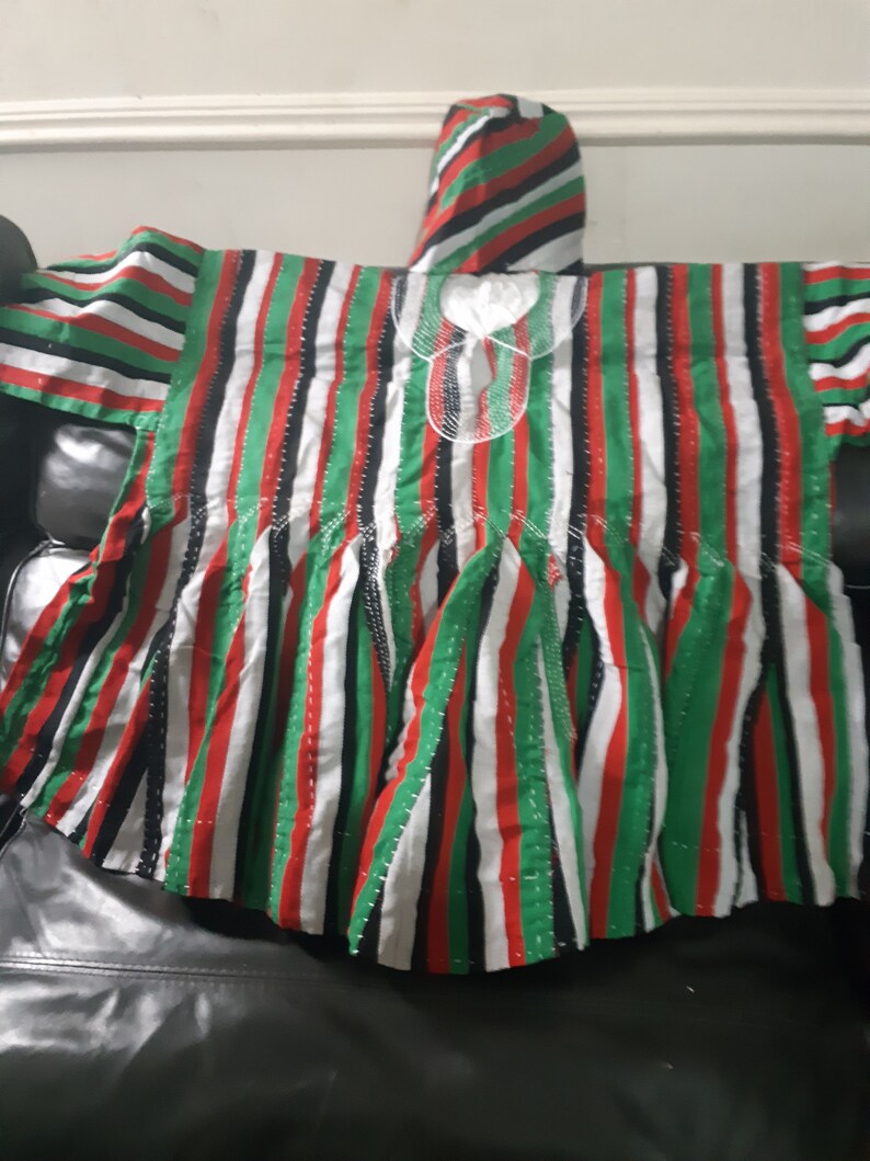 Quality Short Sleeve Northern Ghana Smock With Matching Hat,ndc Party ...