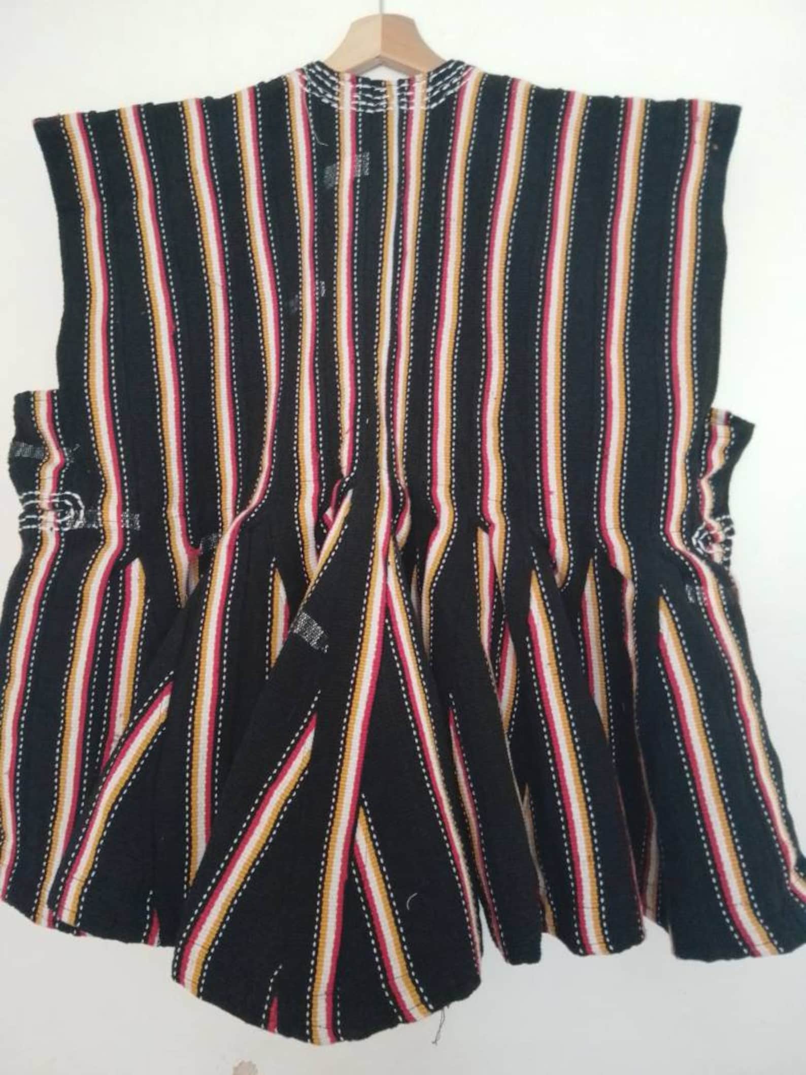 Beautiful Northern Ghana Men Hand Woven Traditional Smock, Fugu Top ...