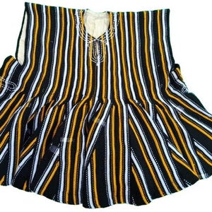 Northern Ghana Men Hand Woven Traditional Smock, Fugu Top/batakari ...