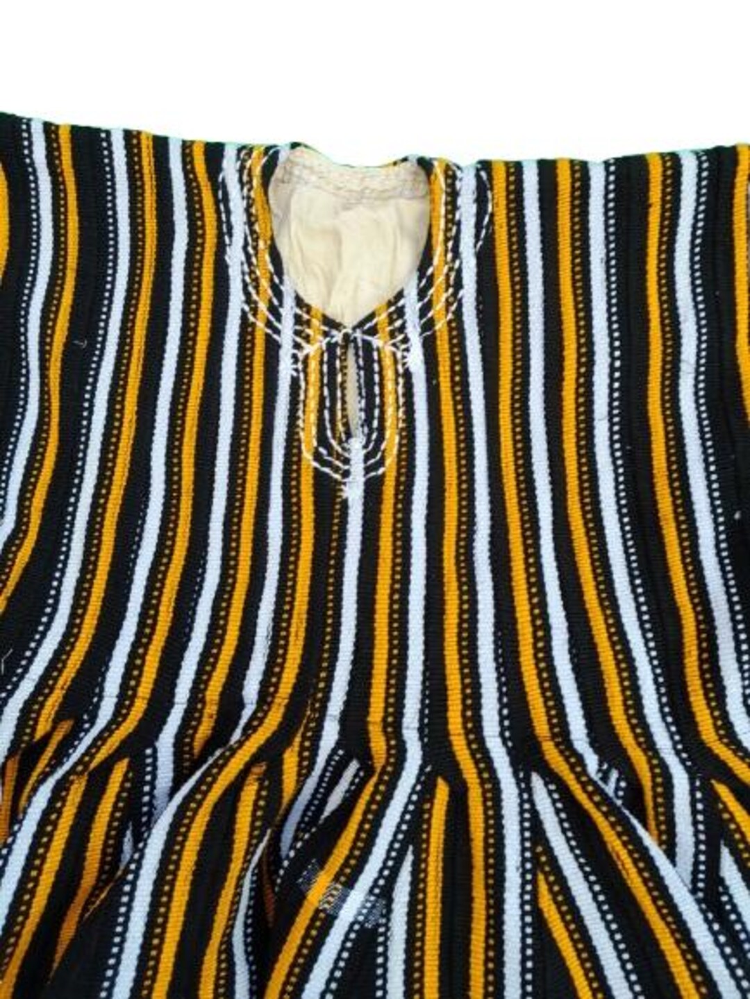 Northern Ghana Men Hand Woven Traditional Smock, Fugu Top/batakari ...
