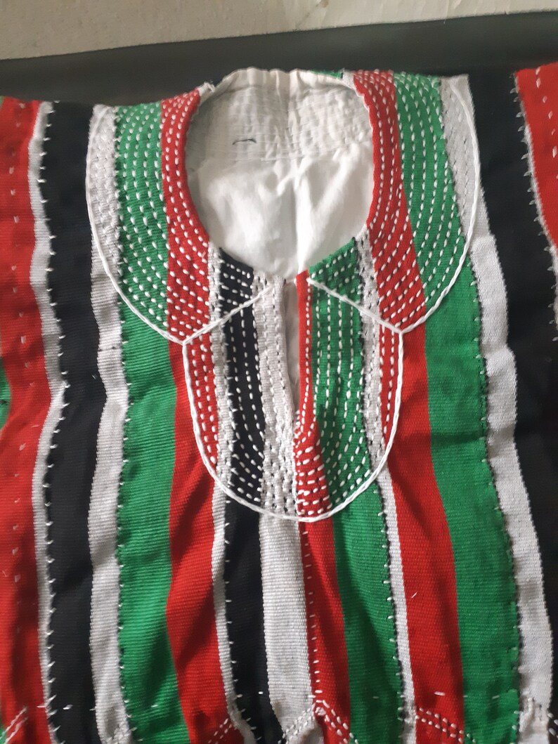 Quality Short Sleeve Northern Ghana Smock With Matching Hat,ndc Party ...