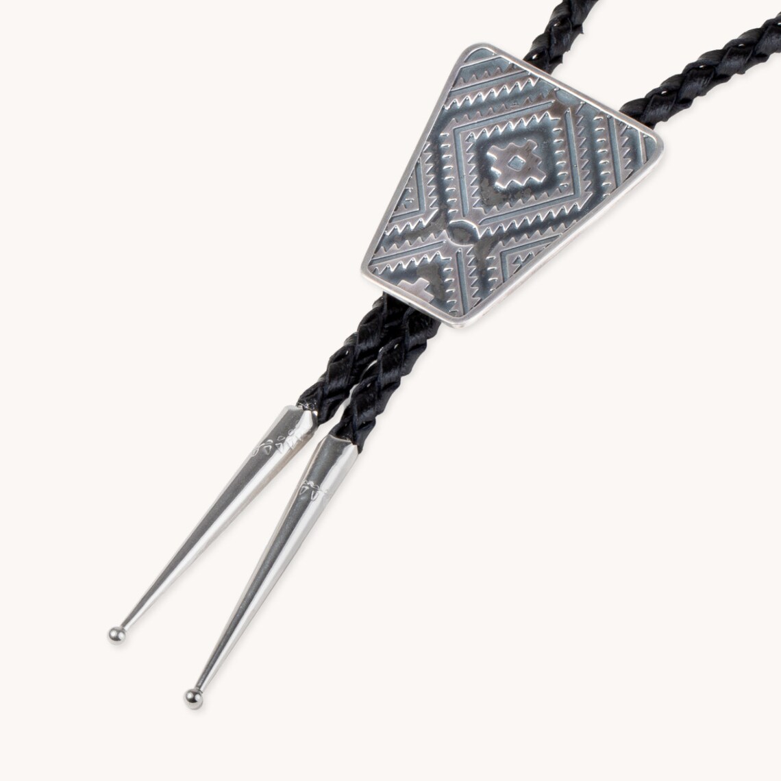 Sterling Silver Formal Bolo Tie, Bolo Tie for Men and Women, Wedding ...