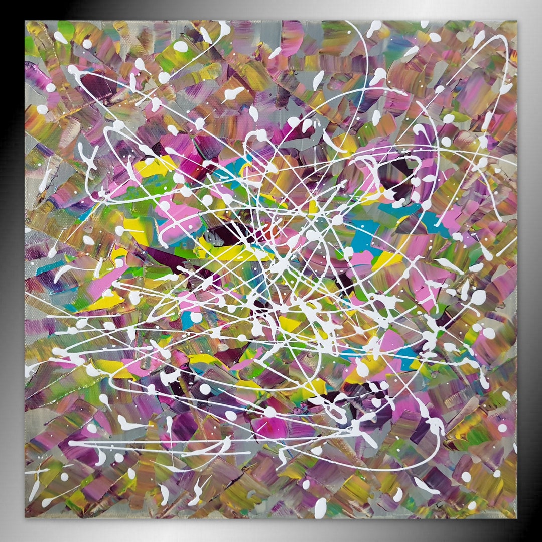 Painting Modern Abstract Painting moza Ik - Etsy