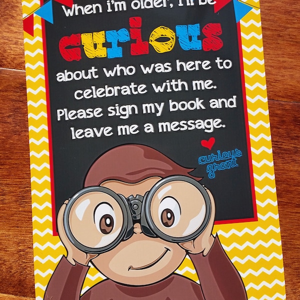 Curious George Decor - Etsy