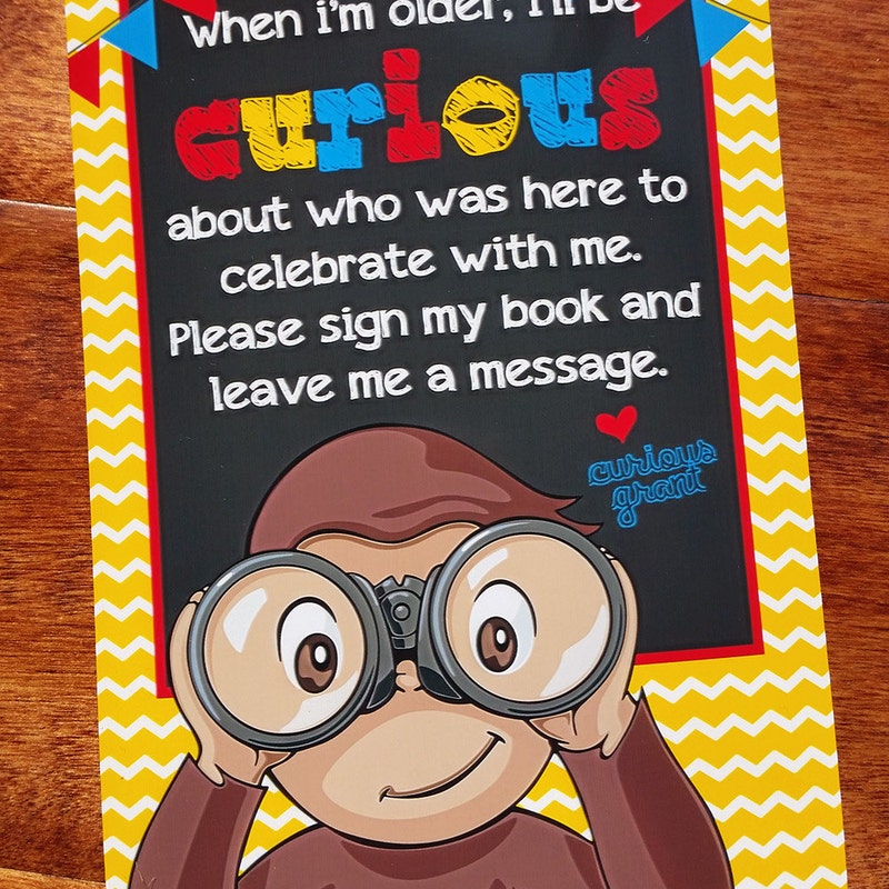 Curious George Decor - Etsy