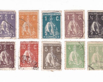 Portugal Stamps - Etsy