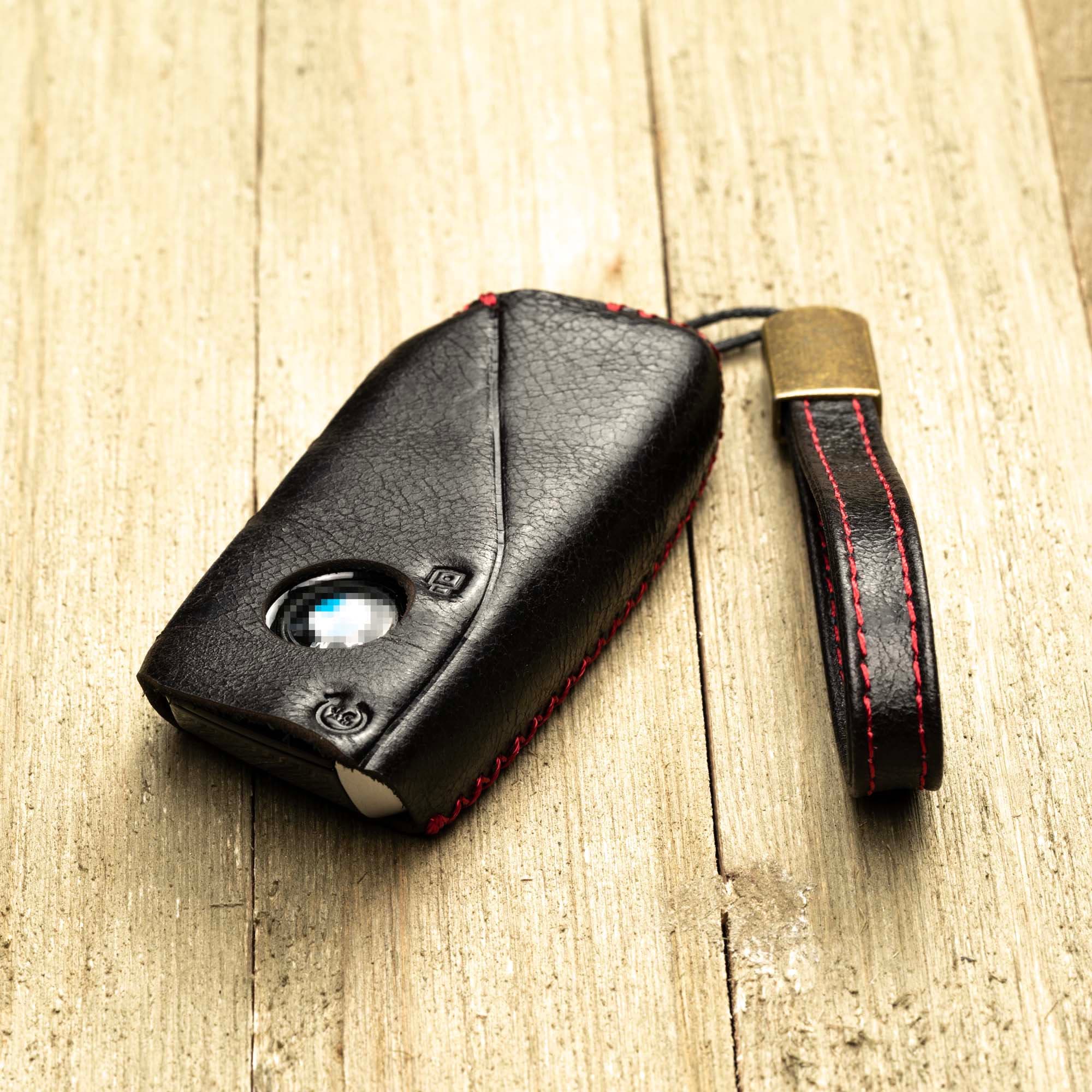 Vitodeco 4-button Leather Key Fob Case Compatible With 2023-up BMW X7 ...