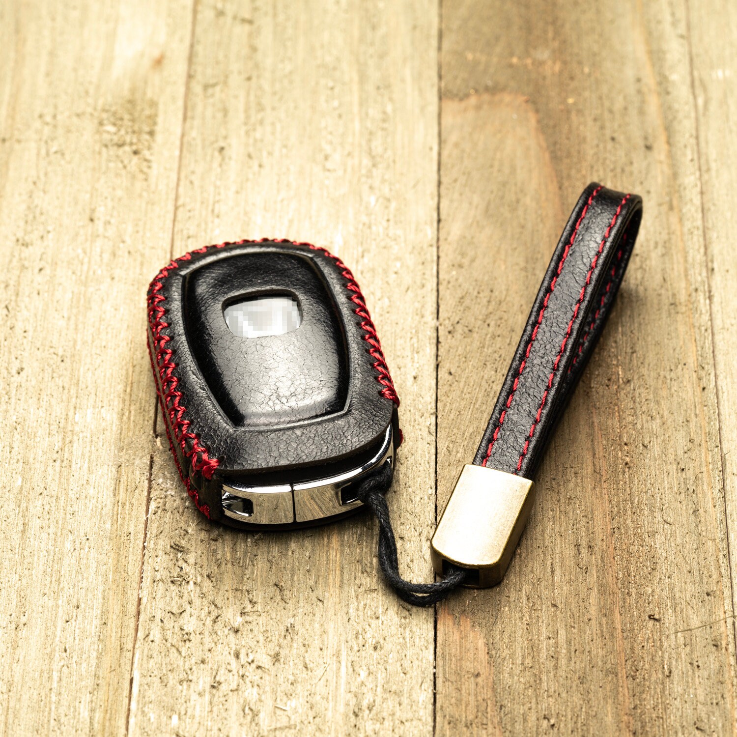 Vitodeco 4-button Leather Smart Key Fob Case Compatible With Honda ...