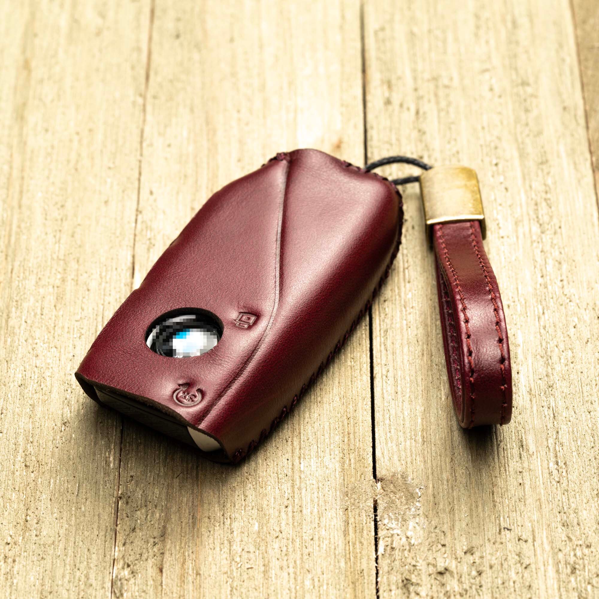 Vitodeco 4-button Leather Key Fob Case Compatible With 2023-up BMW X7 ...