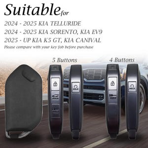 Vitodeco Superior 3D Genuine Leather Smart Key Fob Case Compatible With ...